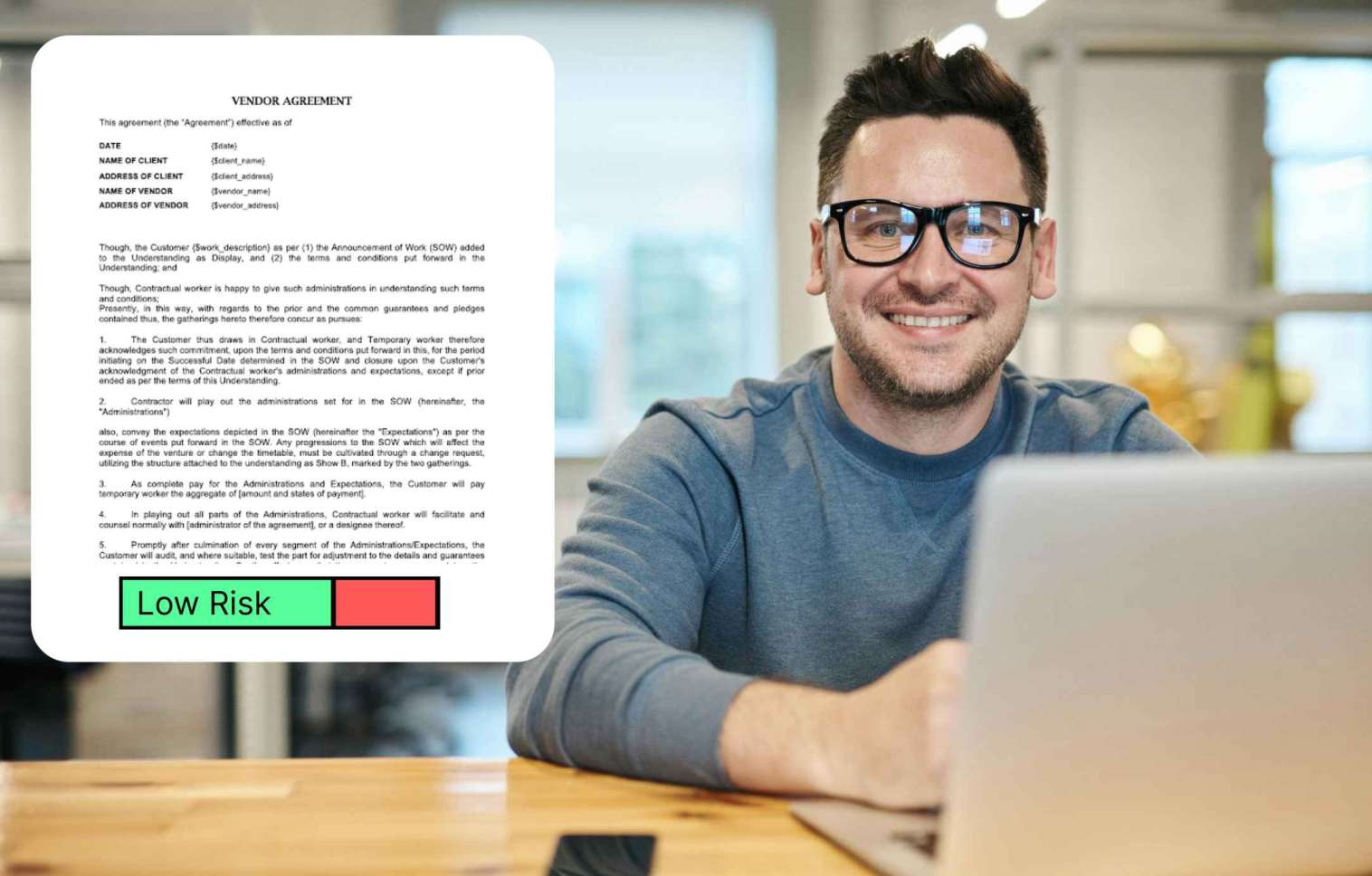 Free AI Contract Generator Online for Business | Legitt AI